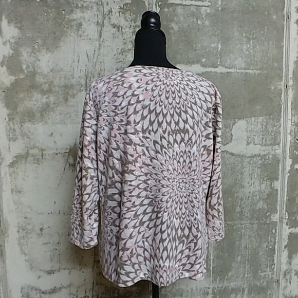 Ruby Rd. | Tops | Ruby Rd Embellished 34 Sleeve Top | Poshmark